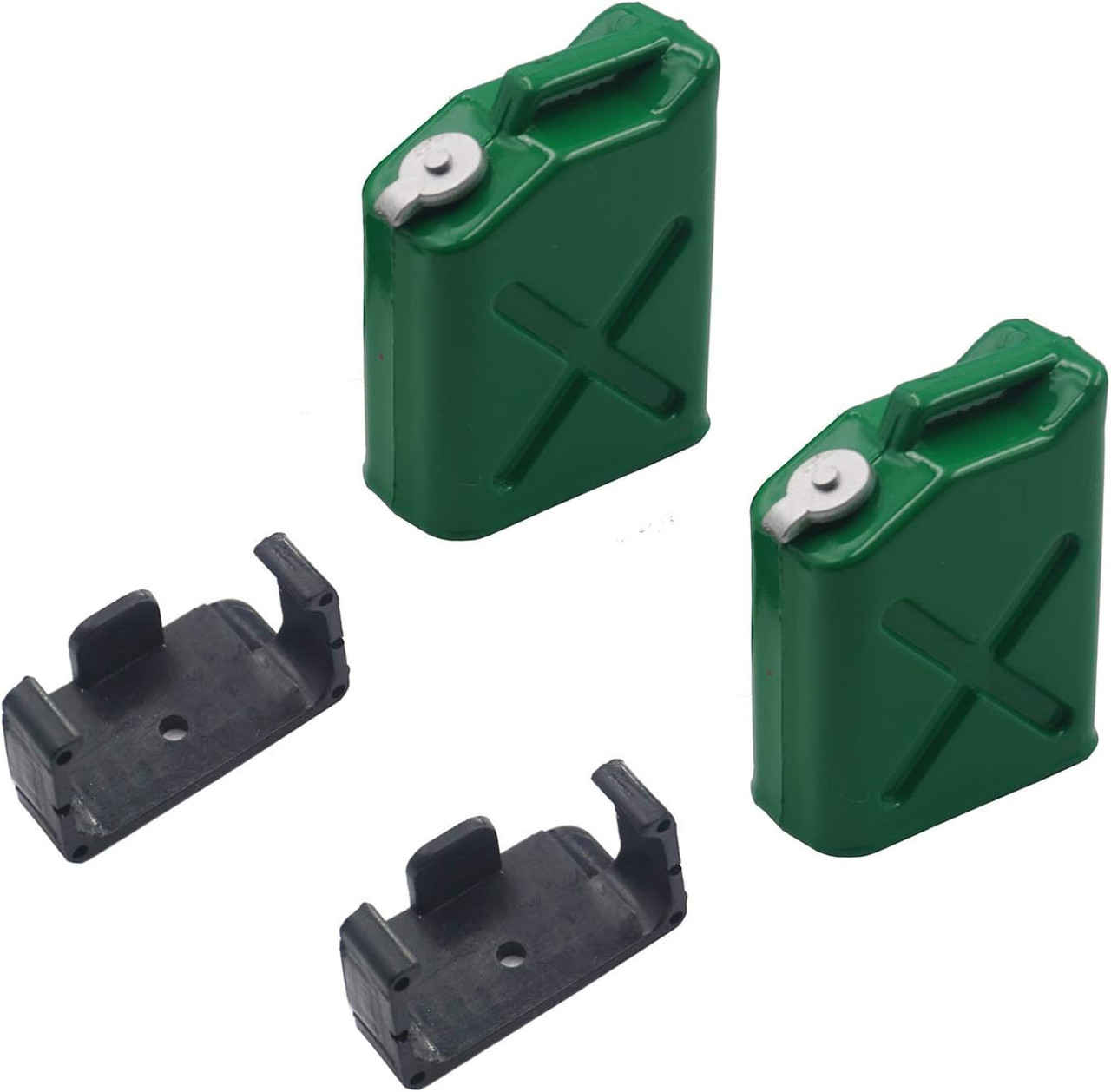 RC ACCESS # Fuel Can x 2 and Holder - Bay Hobbies