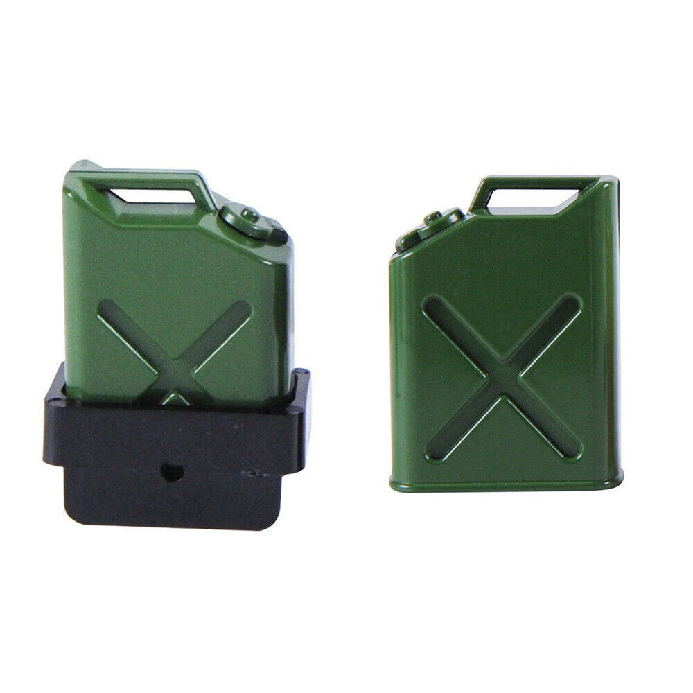 RC ACCESS # Fuel Can x 2 and Holder - Bay Hobbies