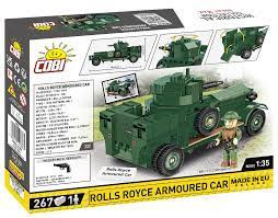 COBI #2988 Rolls-Royce Armoured Car 1920 Pattern Mk I - Bay Hobbies