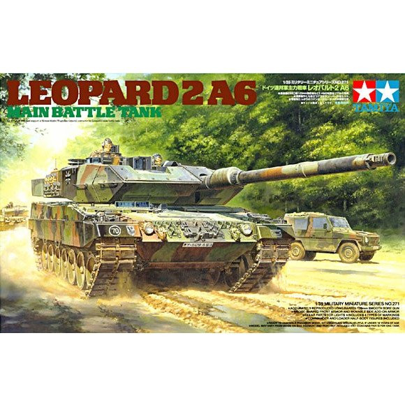 Tamiya # 35271 1/35 LEOPARD 2A6 TANK - Bay Hobbies