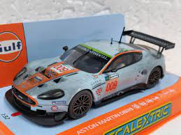 Scalextric #C4316 1/32 Aston Martin DBR9 Gulf Edition-ROFGO Dirty Girl ...