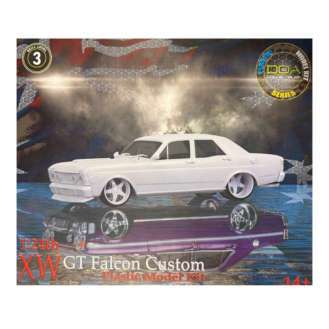 DDA # 241K 1/24 Ford Falcon XW GTHO Slammed Sedan - Bay Hobbies