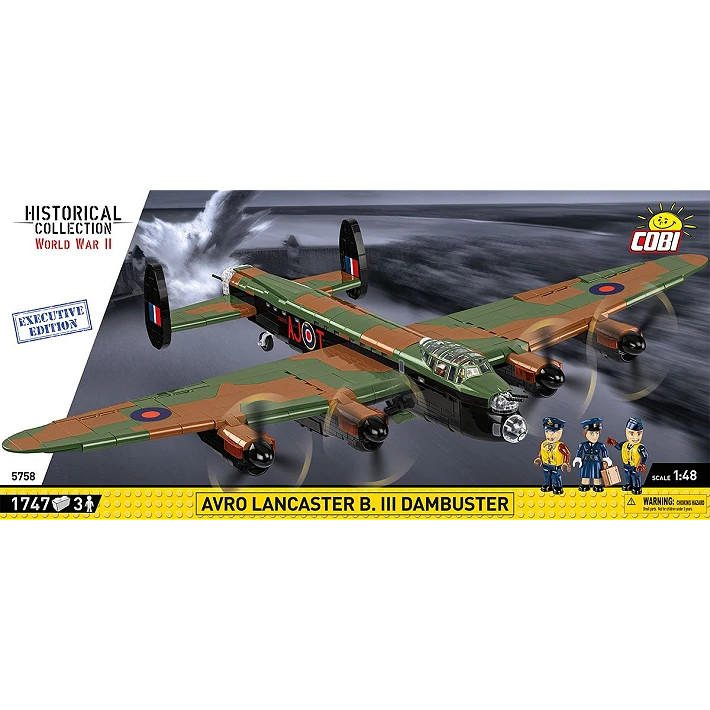 COBI #5758 Avro Lancaster B. III Dambuster - Executive Edition-1747 pce ...