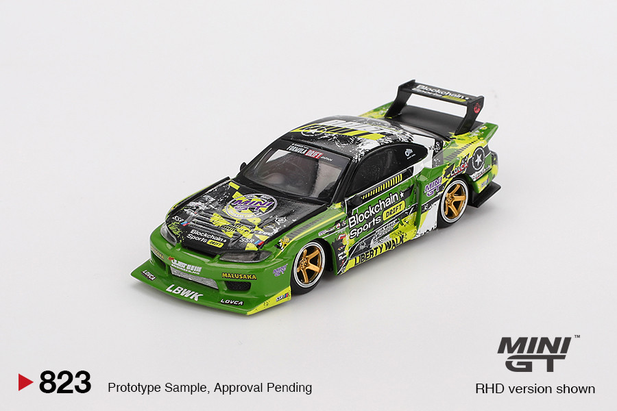 Mini GT #MGT00823 1/64 Nissan LB-Super Silhouette S15 SILVIA #555 V2 ...