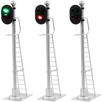 Proses #SG-HO-01 HO Block Signal w/3 Lights - Bay Hobbies