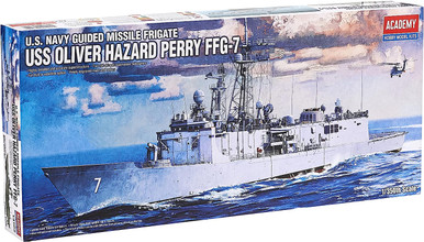 Academy #14102 1/350 USS Navy Guided Missile Frigate-Oliver Hazard ...