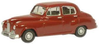 Oxford #76HH001 1/76 Humber Hawk MK.IV-Claret - Bay Hobbies