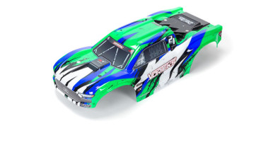 ARRMA #ARA402328 Vorteks 4x4 BLX Painted Body-Green - Bay Hobbies