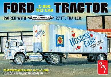 AMT #1221 1/25 Ford C600 Truck & Trailer - Bay Hobbies