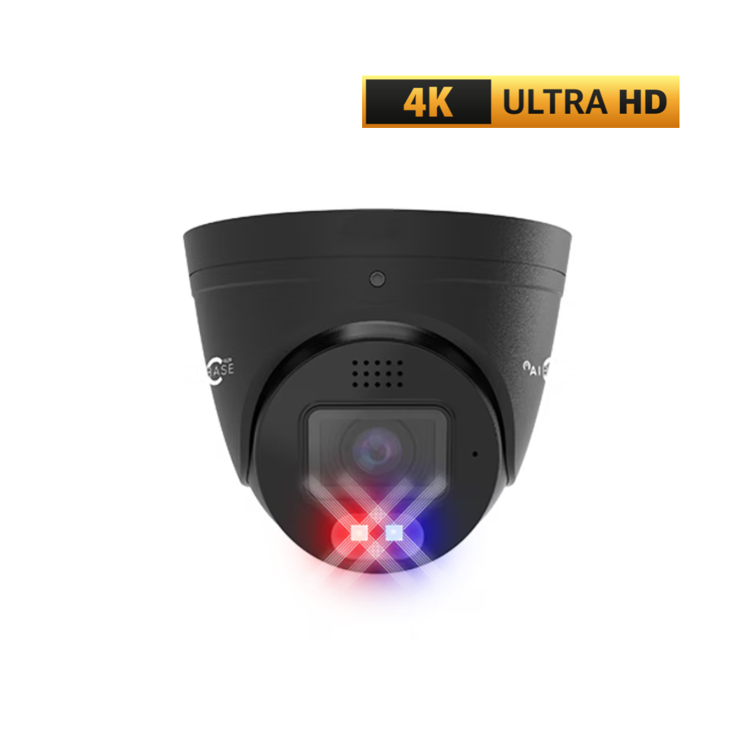 AIBASE 4K Black Light Stealth Night Vision IP camera