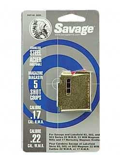 Savage 93 Series Stainless 5 round Magazine