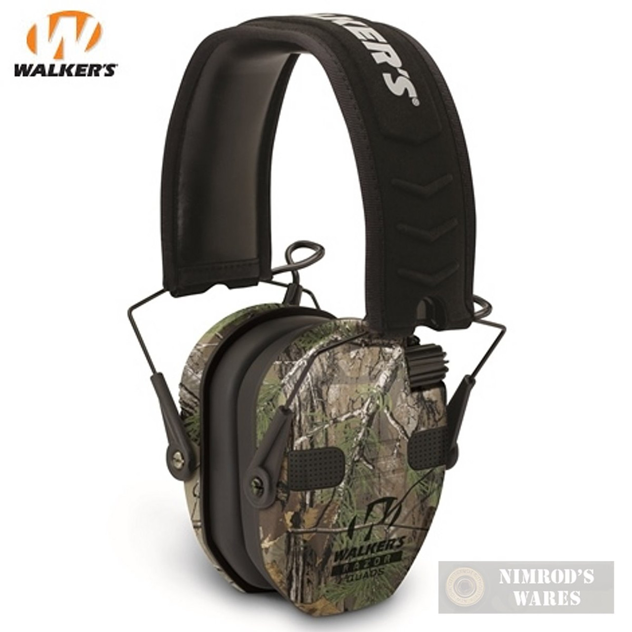 Walker's RAZOR SOLE Slim Electronic EAR MUFFS NRR 23 GWP-RSEMS - NimrodsWares.com