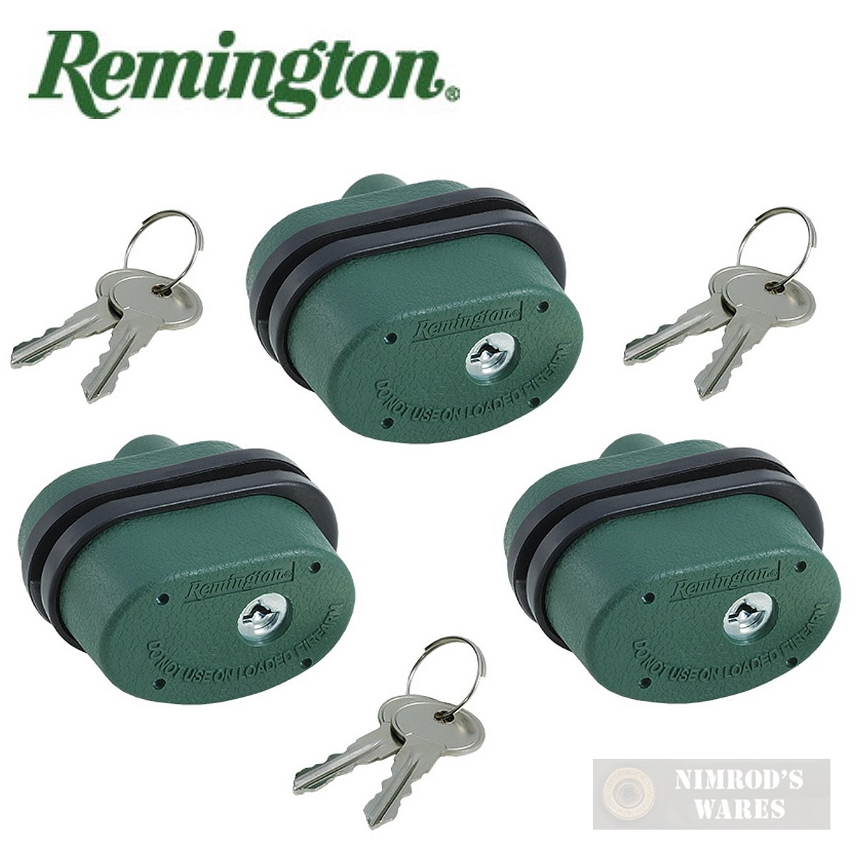 Remington Trigger Block GUN LOCK 3-pk Rifle Pistol Shotgun 19439 ...