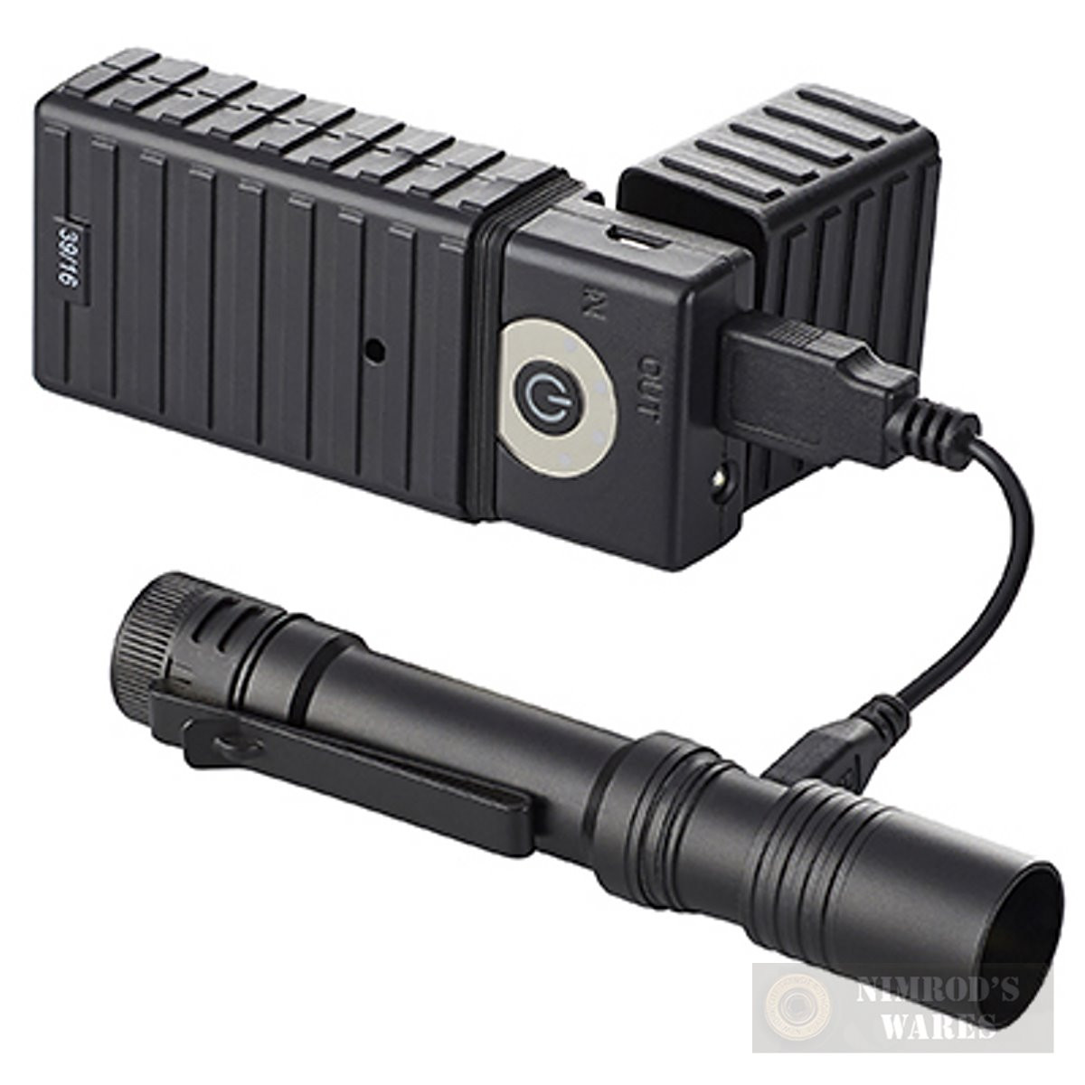 Streamlight MACROSTREAM FLASHLIGHT 500/50 Lumens USB-Recharge 66320 ...