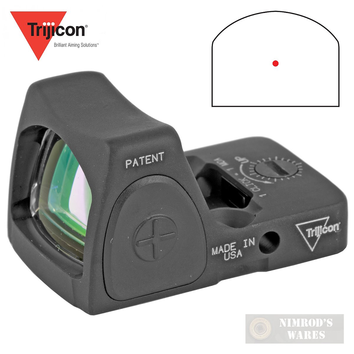 Trijicon RMR Type 2 RED DOT SIGHT 3.25MOA RM06-C-700672 - NimrodsWares.com