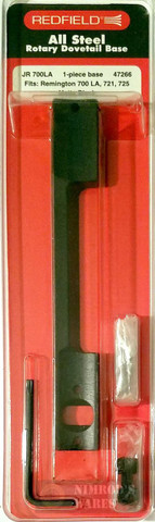 REDFIELD Standard JR Scope Base Mount Remington 700 LA-RH 47266 ...