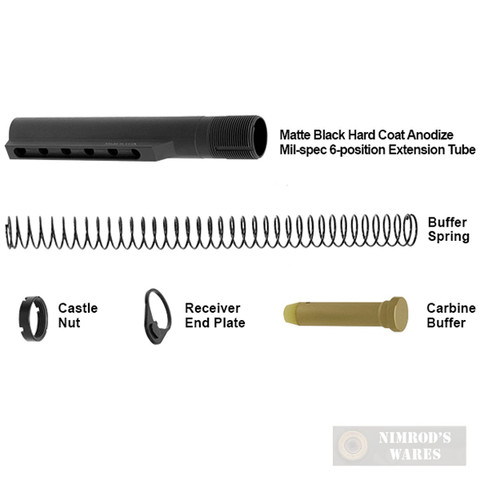 UTG PRO Mil-spec 6-position Receiver Extension Tube KIT TLU001-KIT ...