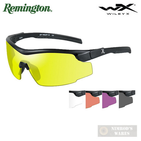Remington Wiley X Shooting GLASSES Ballistic 5 LENSES Adult RE105 ...