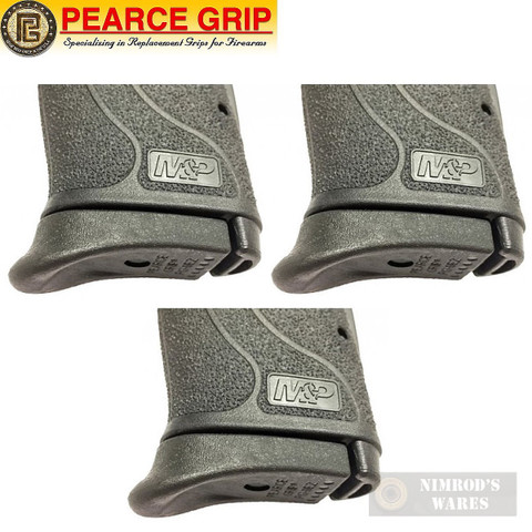 Pearce Grip S&W M&P SHIELD EZ 9MM GRIP EXTENSION 3-PACK PG-9EZ ...