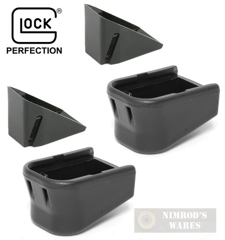 Glock PLUS TWO Magazine EXTENSION + INSERT 2-PACK 9mm .40SW .357SIG ...