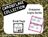 Camouflage Collection: Hook Tags and Computer Login Cards - Amped Up ...