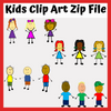 School Children Clip Art