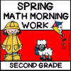 2nd Grade Morning Work -Math - Spring
