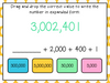 4th Grade Number Forms to the Millions Digital Boom Cards Distance Learning