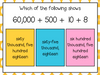 4th Grade Number Forms to the Millions Digital Boom Cards Distance Learning