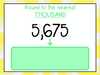 3rd Grade Rounding to the Thousands Digital Boom Cards for Distance ...
