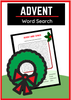 Advent Word Search for Christmas Time, Advent, Sunday School,