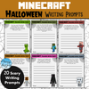 Minecraft Halloween Writing Prompts/Story Starters