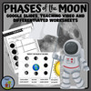 Phases of the Moon worksheets pdf
