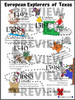 European Explorers of Texas Anchor Chart