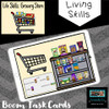 Life Skills: Grocery Store Shopping Boom Cards