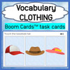 Vocabulary: Clothing - Boom Cards™