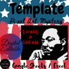 Martin Luther King Jr. Pixel Art Mystery Picture Template DIGITAL ...