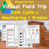 Rock Cycle Weathering and Erosion Virtual Field Trip- Google Classroom ...