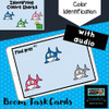 Identifying Colors Sharks Boom Cards with Audio