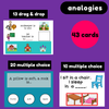 Analogies For Kids Boom Cards