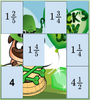 Puzzles St. Patricks Day 4th Grade Fractions Mixed Numbers Add Subtract ...
