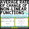 Average Rate of Change of Non-Linear Functions - Microsoft OneDrive ...