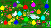 DIGITAL TEMPLATE Easter Egg Hunt | Scavenger Hunt Pixel Art | Spring ...