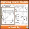 Beginning Sounds Secret Picture Puzzle