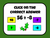 8 Integer Slide Games for the school year - Holiday themes