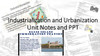 Industrialization & Urbanization PPT & Notes - Amped Up Learning