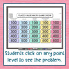 Place Value Math Game Show