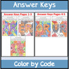 R-Controlled Vowels Color by Code Worksheets