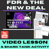 BUNDLE! Great Depression & New Deal in 3 Engaging VIDEOS & ACTIVITIES