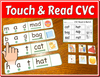 Touch and Read CVC | Blending CVC Words